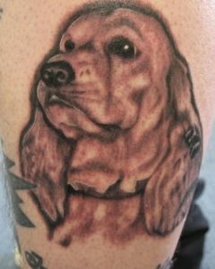 The 14 Coolest Cocker Spaniel Tattoo Designs In The World