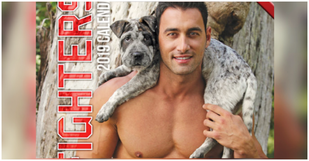 Firefighters Pose Shirtless With Puppies For 2019 Calendar And It’s ...