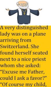 A Priest On A Plane