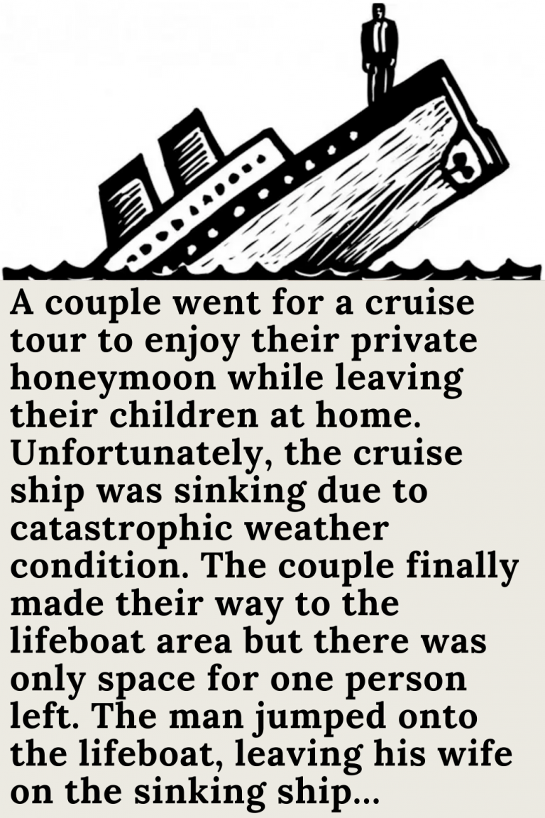 The Sinking Ship And Life Lesson